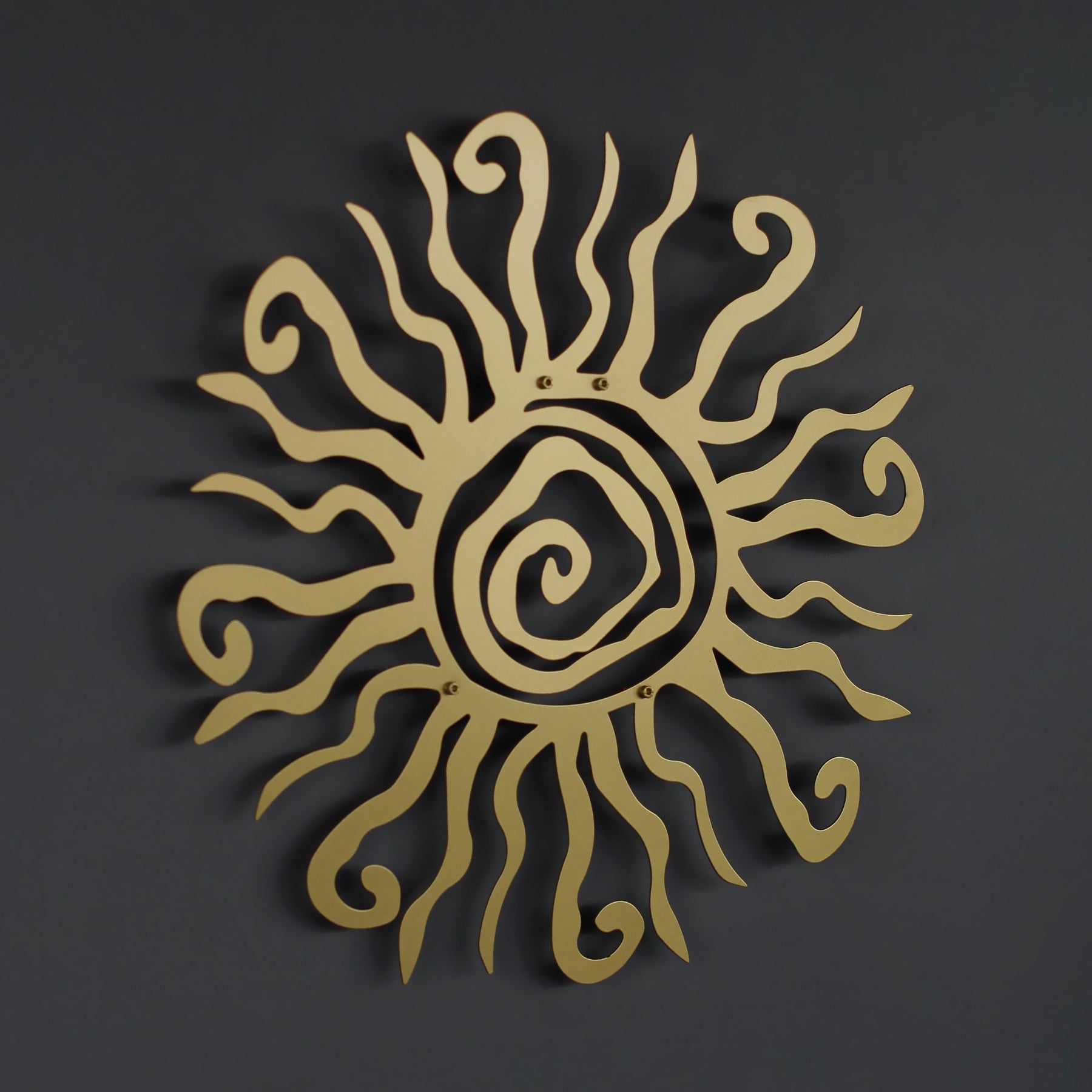 Garip Güneş Metal Tablo Dekor – ColorfullWorlds